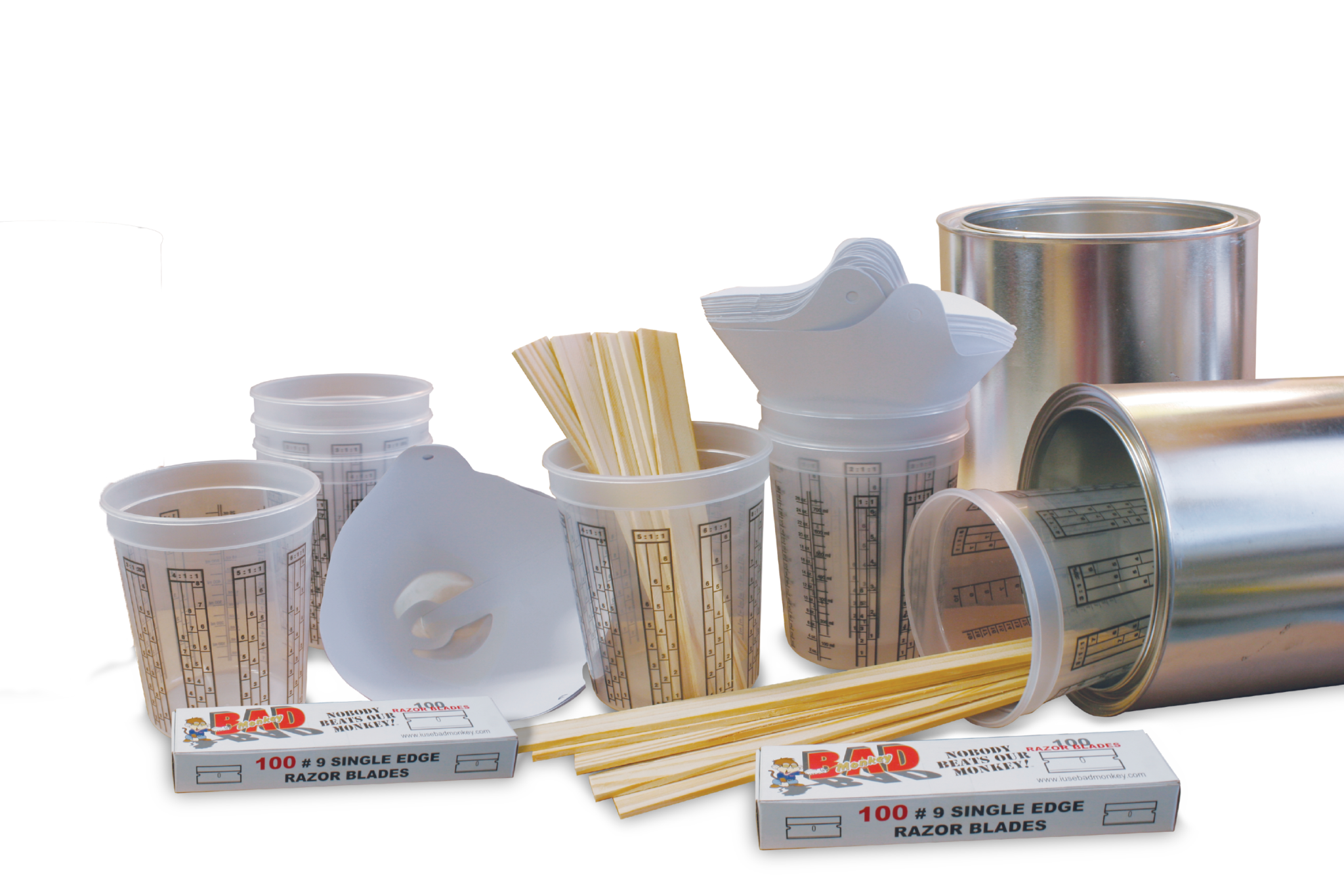 CANS, PADDLES & STRAINERS - TCI Products